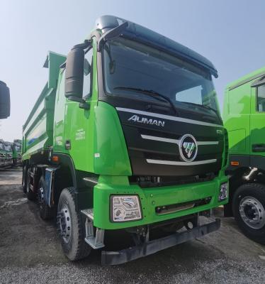 China US 8X4 Foton Used Dump Truck for Heavy Load Transportation and Flexible Operation for sale