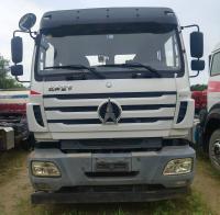 China Beiben Heavy Duty Tractor Head 430HP with Power Assistance Tubeless Tires and Shipping for sale