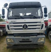 China Carbon Steel Cargo Box Beiben Transport Truck Hydraulic Steering Engine Capacity ＞8L for sale