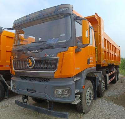 China SX33195D406 Shaanxi Automobile Delong 8X4 12 Wheel Mining Dump Truck 470HP Transport Truck for sale