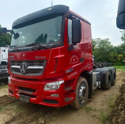China 6.92m*2.55m*3.85m 430HP Beiben Heavy Duty Transporter with Hydraulic Power Steering for sale
