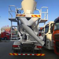 China Carbon Steel Cargo Box Hydraulic Steering Concrete Mixer Truck for Smooth Operation for sale