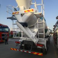 China Carbon Steel Cargo Box Hydraulic Steering Concrete Mixer Truck for Smooth Operation for sale