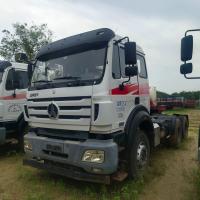 China Beiben 6X4 Traction Vehicle with Hydraulic Steering and Power Steering Power Assistance for sale