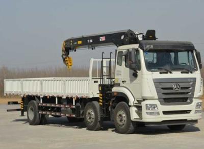 China Customizable Folding Arm Hydraulic Truck Mounted Crane 12 Ton Knuckle Boom Crane for sale