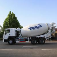 China US Truck Mixing Plant Sinotruk Cement Mixer Truck with 6 Months After-sales Service for sale