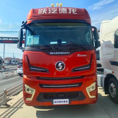 China DelongX6000 Diesel Traction Truck ＞450hp Horsepower for and Sturdy Semi Trailer Towing for sale