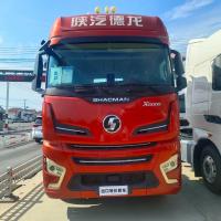 China 6×4 Drive Wheel Red Shaanxi Automobile Delong X6000 Diesel Traction Truck for Fuel Usage for sale