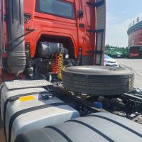 China 6×4 Drive Wheel Red Shaanxi Automobile Delong X6000 Diesel Traction Truck for Fuel Usage for sale