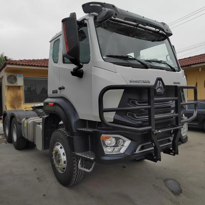 China Sale HOWO 371HP 6X4 Tractor Trucks Used Cargo Transport Truck Manual Transmission for sale