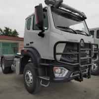 China Second Hand Sinotruk Tractor Truck with Carbon Steel Cargo Box in Good Condition for sale