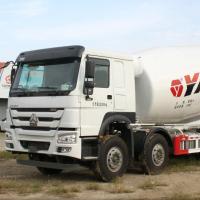 China ZZ1257N3647N1 8x4 Used Sinotruk Truck HOWO 380 HP Concrete Mixer with High Durability for sale