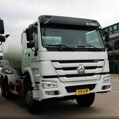 China Customized Sinotruk Chassis Hydraulic Steering Heavy Duty Concrete Mixer Truck with Tyres for sale