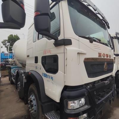 China Sinotruck HOWO 6X4 8X4 Used Cement Mixer Discount 5% with Carbon Steel Cargo Box Material for sale