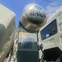 China Pre-Owned Concrete Mixer Truck with Maximum Horsepower 300-400hp and 10245x2496x3450m for sale