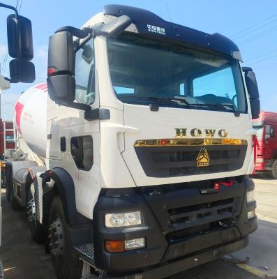 China Industrial Mixer Truck Featuring Hydraulic Steering System and 8 Displacement for Mixing for sale