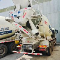 China 12m3 Diesel Sinotruk Concrete Mixer Truck with Hydraulic Steering System and Tyre for sale