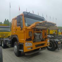 China Manual Transmission HOWO Diesel Truck Head with 600L Tank for sale