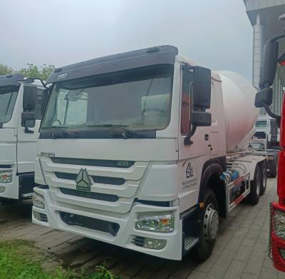 China 300-400hp Maximum Horsepower HOWO 6X4 Used Concrete Mixer Truck for Construction Transport for sale