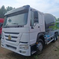 China Manual Transmission HOWO 380HP 12m3 Euro 3 6X4 Heavy-Duty Concrete Mixer Truck with Tyres for sale