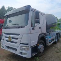 China ZZ1257N3647N1 12m3 380HP Heavy-Duty 6X4 Horizontal Concrete Mixer Truck at Affordable for sale