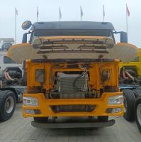 China 30 Days Return Refunds Used HOWO Tractor with 600L Fuel Tank Manual Transmission Type for sale