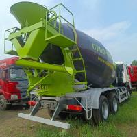 China Sinotruk Chassis 12m3 380HP Concrete Mixer Truck for Building Material Construction for sale