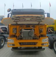China 2024 Powerful Tractor with Air Suspension Seat Tubeless Tire Design Towing Semi Trailer for sale