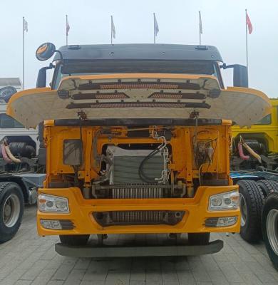 China 2024 Powerful Tractor with Air Suspension Seat Tubeless Tire Design Towing Semi Trailer for sale