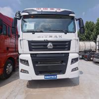 China Cost-Friendly Heavy Duty CNG Tractor Truck with Air Suspension Seat ISO Certified for sale