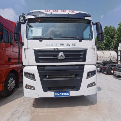 China Cost-Friendly Heavy Duty CNG Tractor Truck with Air Suspension Seat ISO Certified for sale