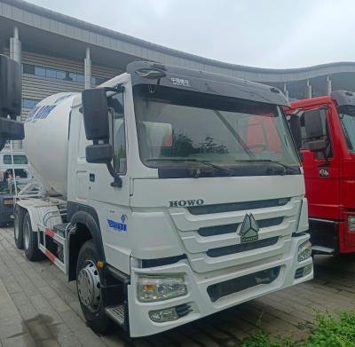 China 12m3 HOWO Cement Mixer Truck with Sinotruk Chassis and Hydraulic Steering 6 Months for sale