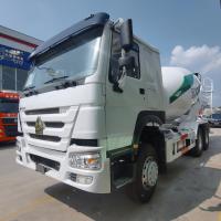 China 12100.000kg Gross Weight Tyres Concrete Mixer Truck for Heavy Duty Construction Projects for sale