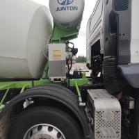 China Used Sinotruk Chassis Hydraulic Cement Truck for On-Site Mixing Diesel Fuel and More for sale