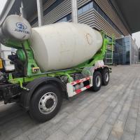 China Heavy-Duty Mixer Vehicle with Hydraulic Steering Shipping Cost and Delivery Time for sale