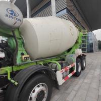China Portable Cement Mixer Truck with Hydraulic Steering and Power Assistance for sale