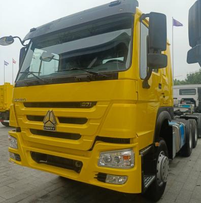 China Sinotruck 6X4 Tractor 2024 Model 400L Fuel Tank and Advanced Air Suspension Seat for sale
