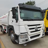 China Transport HOWO Water Delivery Truck with Diesel Fuel and Carbon Steel Cargo Box for sale