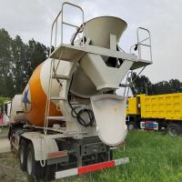 China Portable Concrete Transit Mixer with Free Shipping Hydraulic Steering with Power Assistance for sale