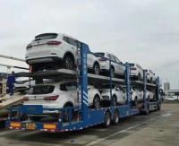 China Semi-Trailer for Corns Peanuts Wheat Coals Minerals Self Unloading Grain Transport for sale
