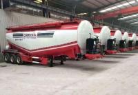 China Semi-Trailer for Corns Peanuts Wheat Coals Minerals Self Unloading Grain Transport for sale