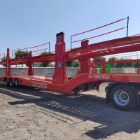 China Air Suspension Fuhua Axle Grain Transport Trailer for Customized and Self-dumping for sale