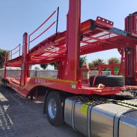 China Air Suspension Fuhua Axle Grain Transport Trailer for Customized and Self-dumping for sale