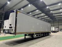 China Hydraulic Steering Refrigerated Semi Trailer for Frozen Vegetable Shipping EPA Certified for sale