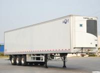 China High Capacity Refrigerated Van Truck for Meat and Seafood Delivery Made of Carbon Steel for sale