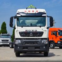 China CNG/LNG Sinotruk HOWO 336/371/420HP 6X4/8X4 10/12 Wheeler Used Tractor Head Cargo Truck for sale