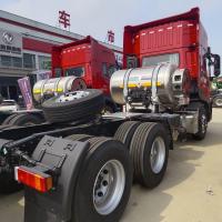 China Dongfeng Tianlong 6X4 LNG Automatic Transmission Tubeless Tire Traction Transport Truck for sale