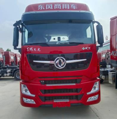 China Tyre Dongfeng Tianlong 6X4 Gas Powered Trac with Robust Chassis Construction at Best for sale