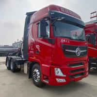 China s Dongfeng Tianlong 6X4 Gas Powered Trac with Advanced Roll Bars 7.81m*2.55m*3.96m Size for sale