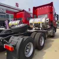 China Front Lifting Style 6X4 Dumping Type LNG Gas Traction Transport Truck 580HP Tractor for sale